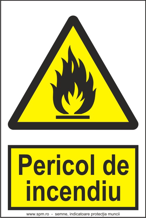 SPM Semne Protectia Muncii, Indicatoare de securitate | Avertizare